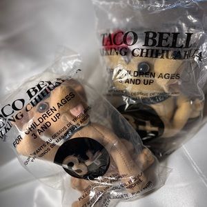 Toys | Vintage Taco Bell Talking Chihuahua Dog Mascots | Poshmark